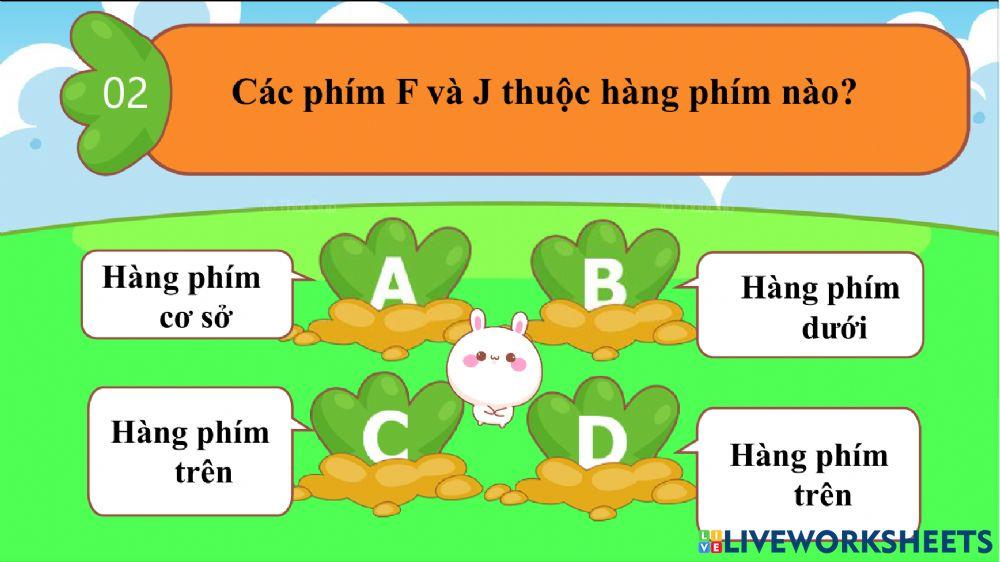 2203877 | Bài 5: Sử dụng bàn phím | Nguyễn Thị Ngọc Lan