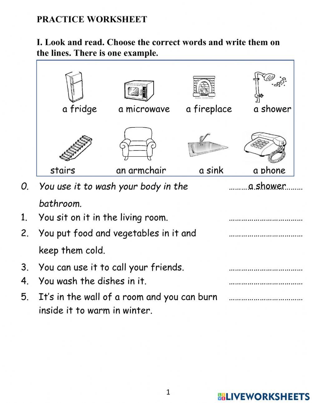 Reading test online exercise for 3 | Live Worksheets