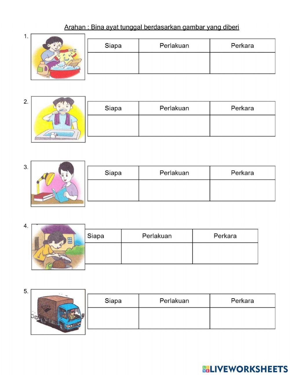 Latihan Bina Ayat Berdasarkan Gambar Tahun 5 Gambar Tunggal Mudah ... Latihan Bina Ayat Berdasarkan Gambar Tahun 5 Gambar Tunggal Mudah ...