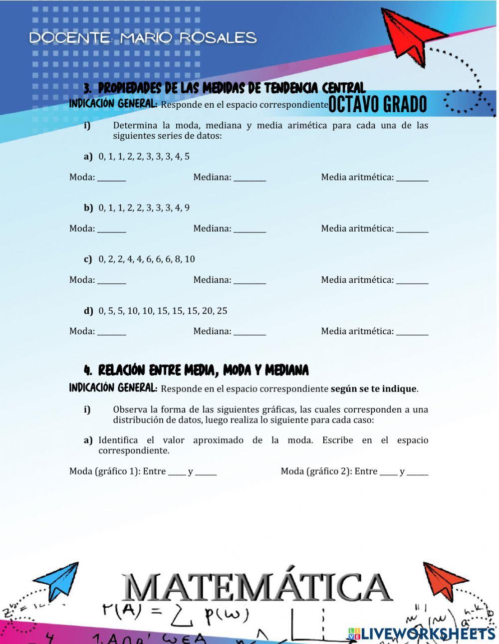 8°Grado.M5, L-6 worksheet | Live Worksheets