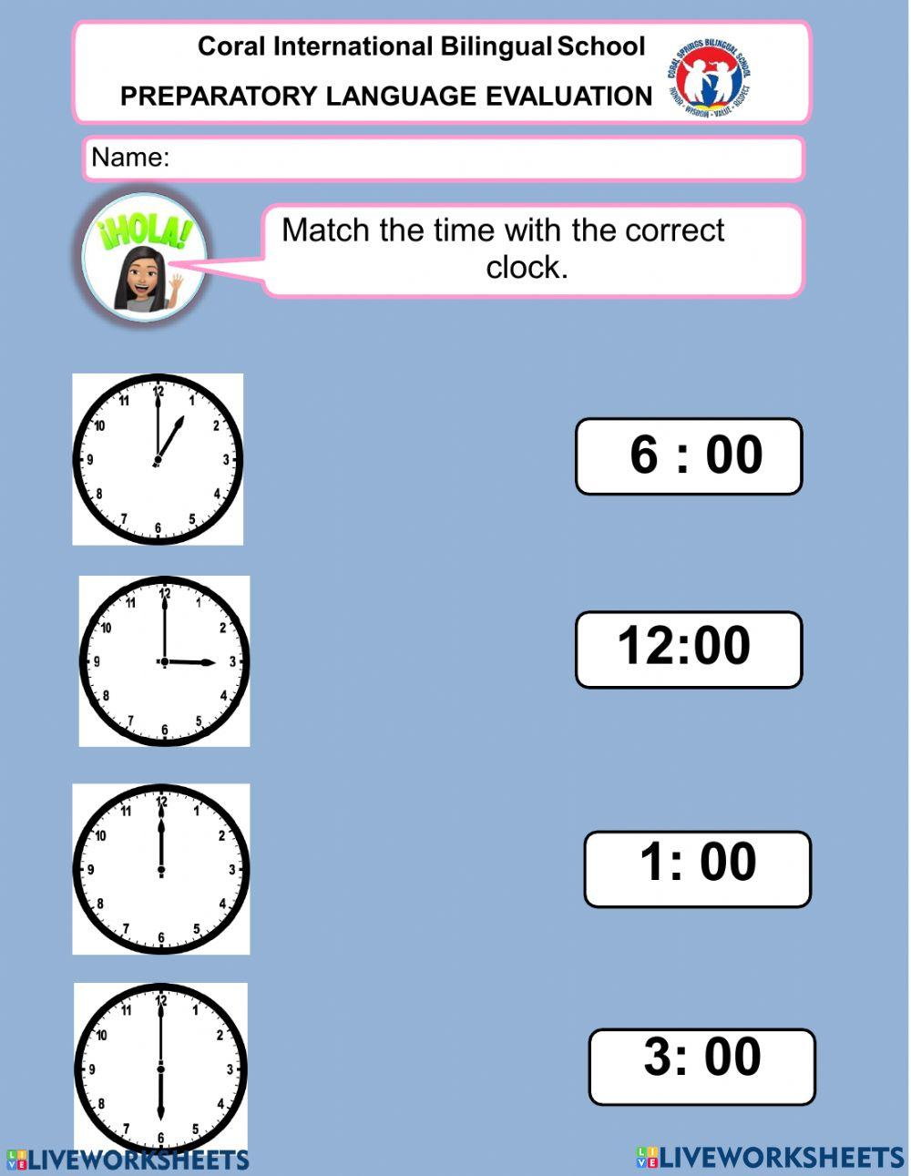 Language online exercise for Preparatory | Live Worksheets