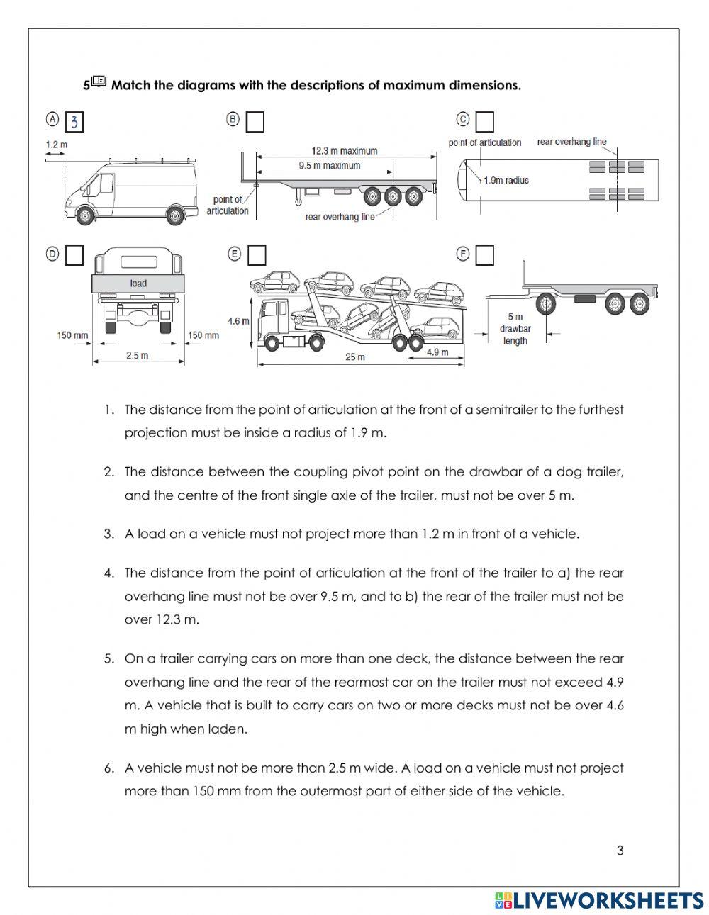 Revision of Technical English 2 Unit 3.1 Limits worksheet | Live Worksheets