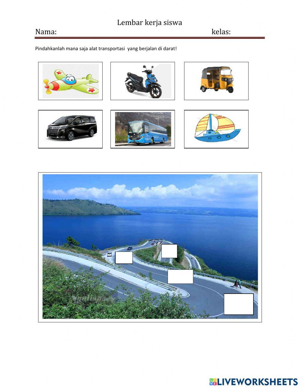 Menghubungkan gambar online worksheet | Live Worksheets