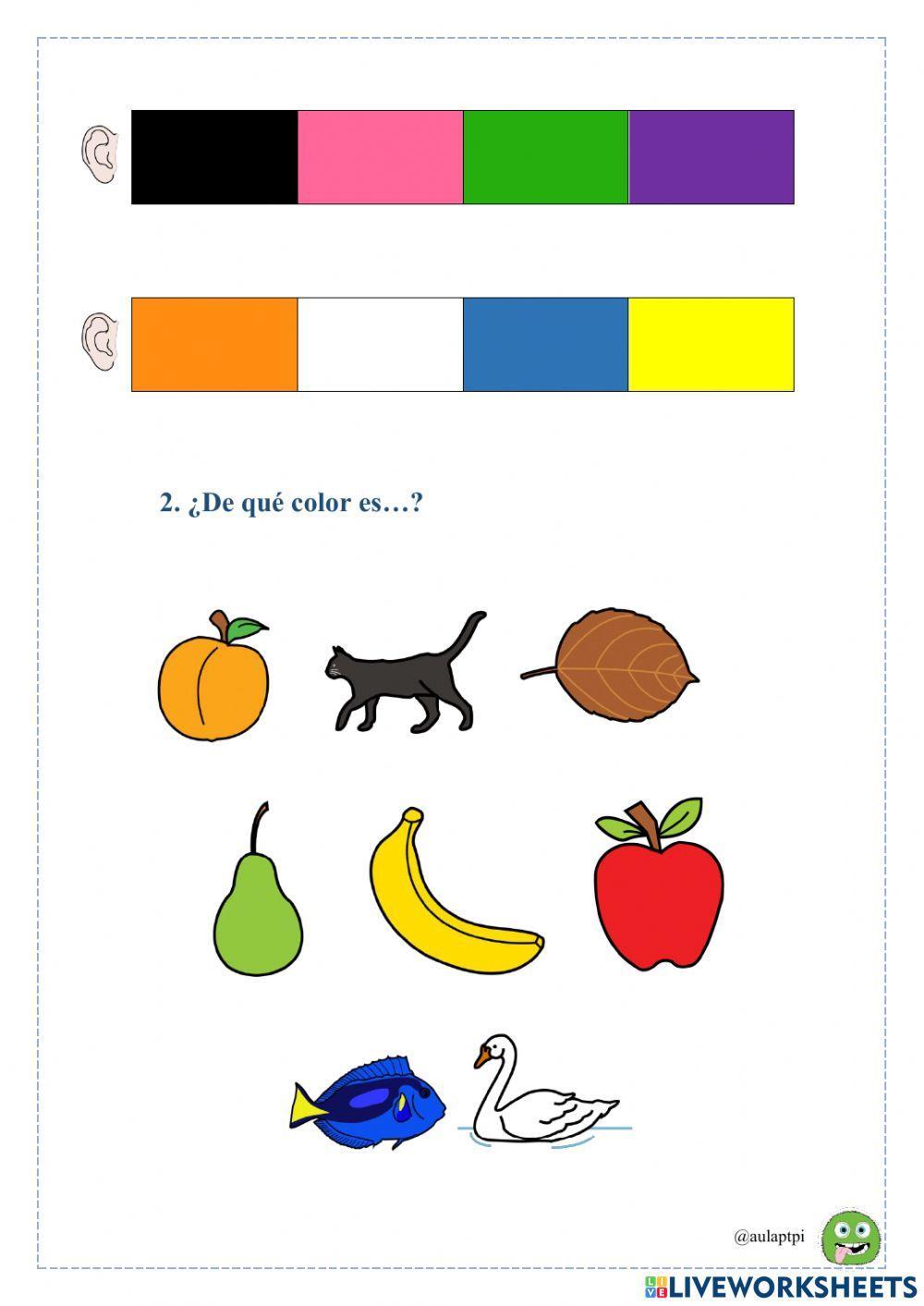 2205321 | Colors | Pilar | LiveWorksheets