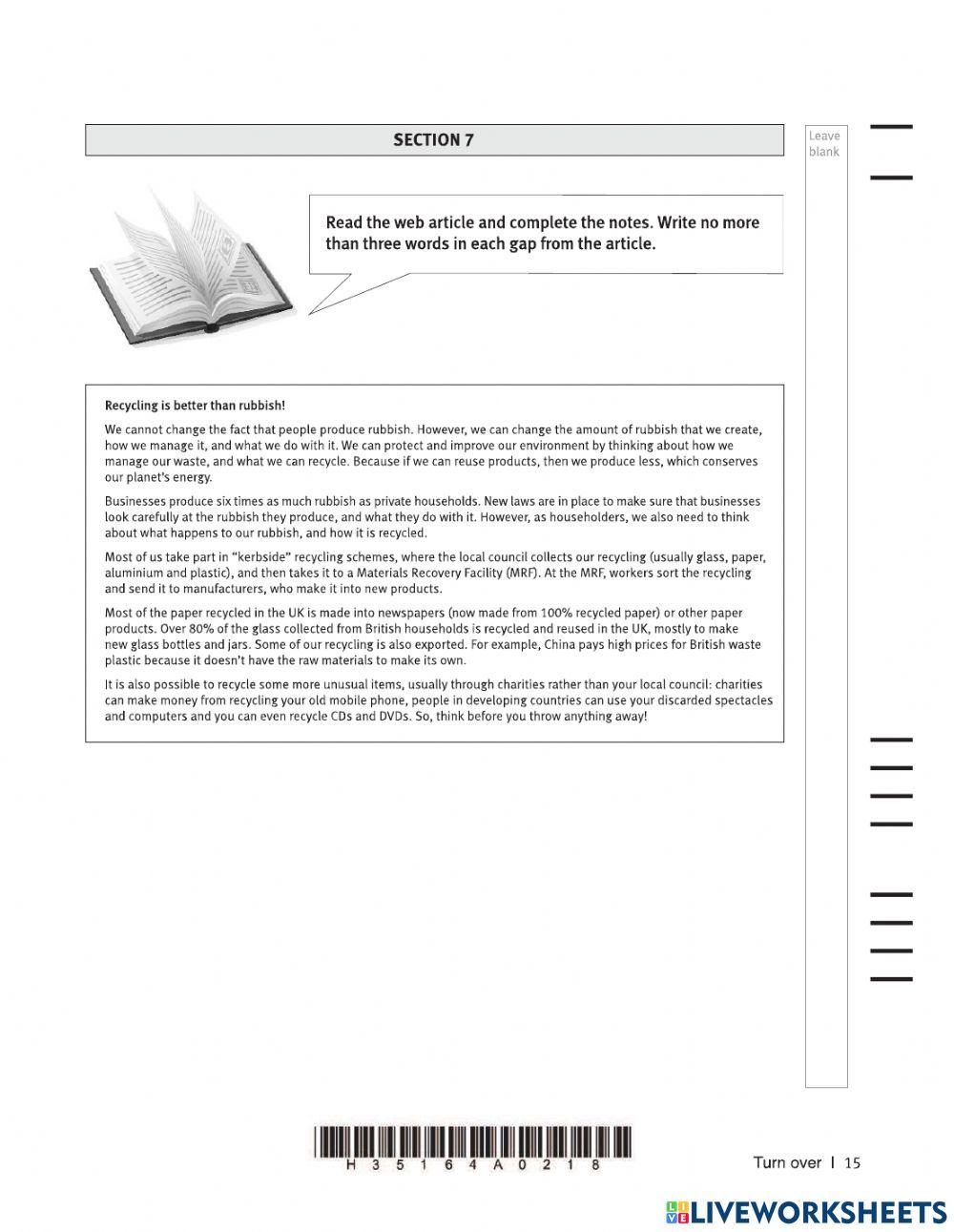 PTEG - Part 2 | Free Interactive Worksheets | 6912191