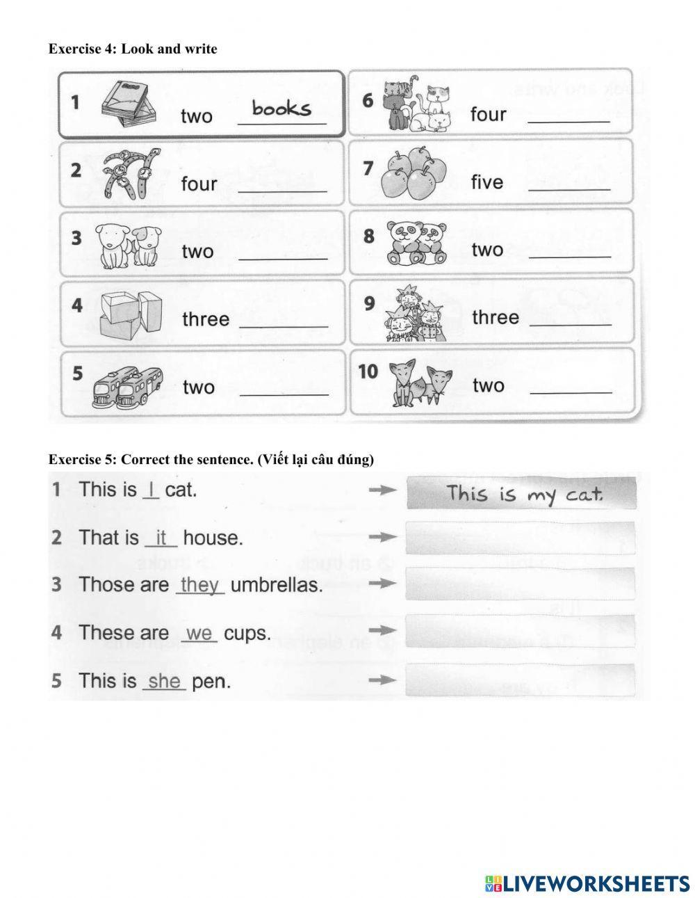 This That These… | Free Interactive Worksheets | 2206343