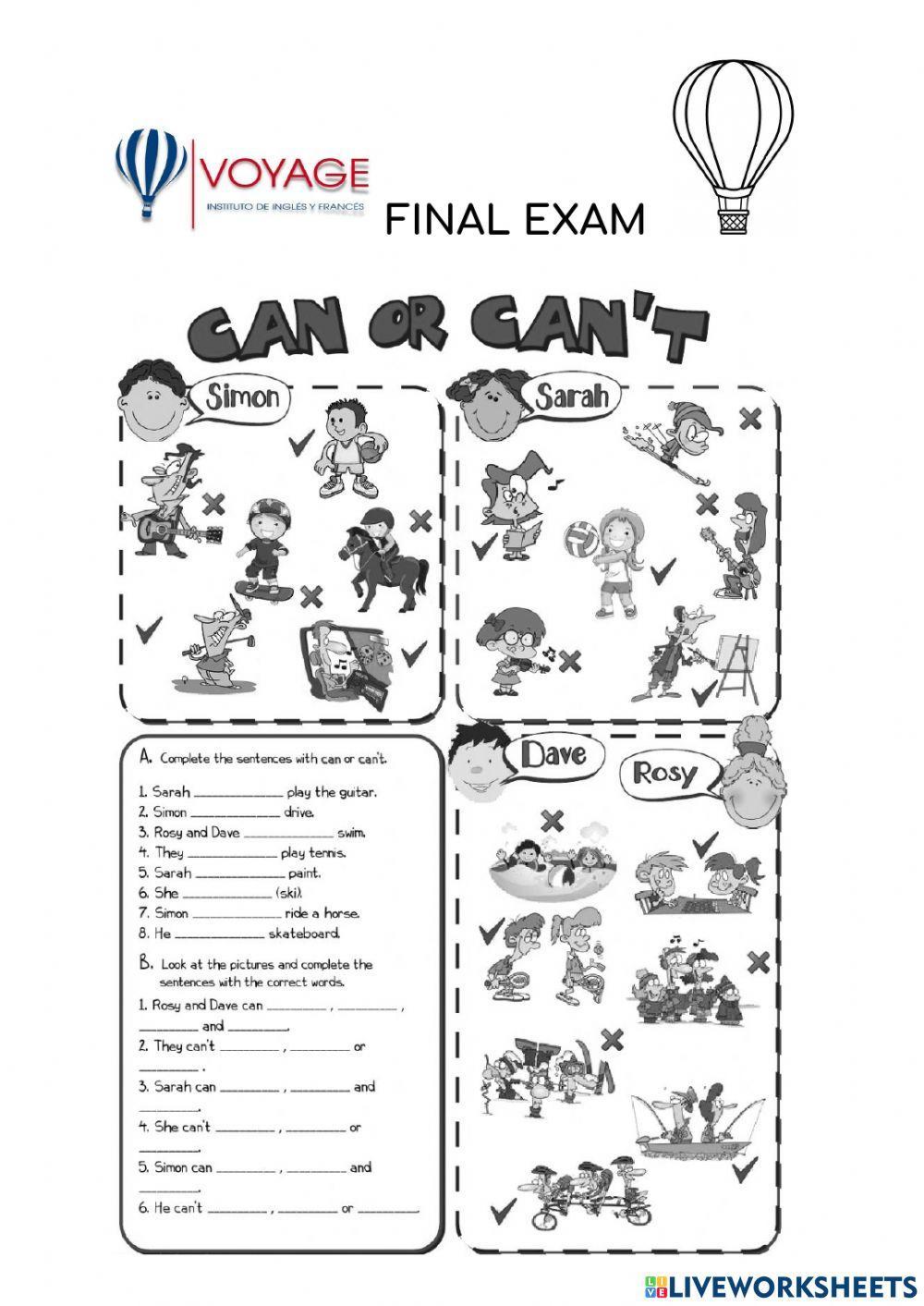 Mix Test worksheet | Live Worksheets