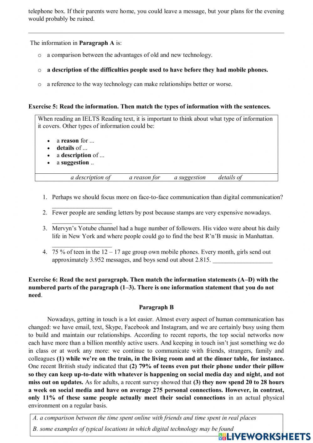 Mindset for iel… | Free Interactive Worksheets | 2230963