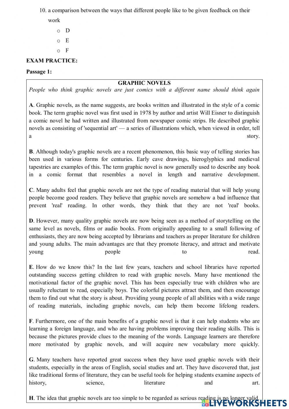 Mindset for iel… | Free Interactive Worksheets | 2230963