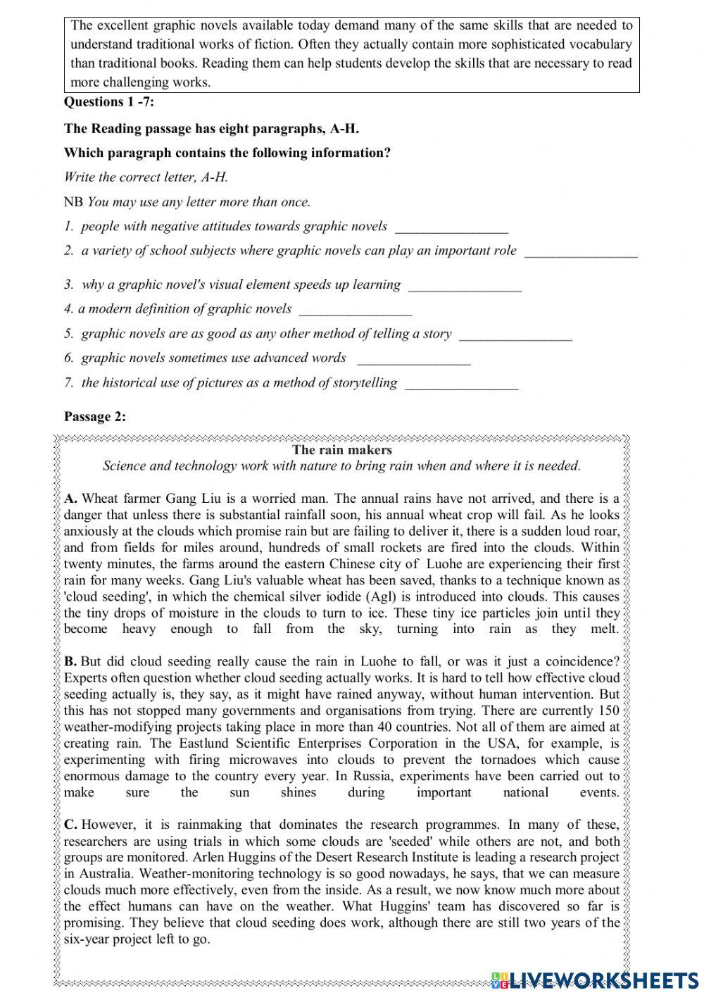 Mindset for iel… | Free Interactive Worksheets | 2230963