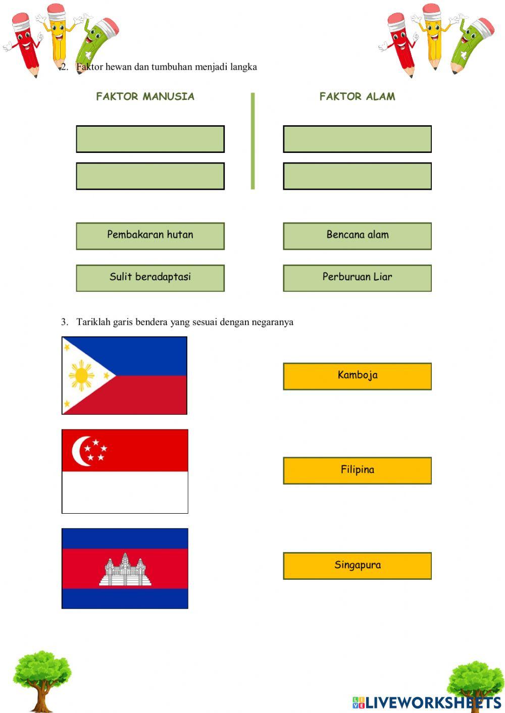 LKPD Tema 1 Kelas 6 interactive worksheet | Live Worksheets