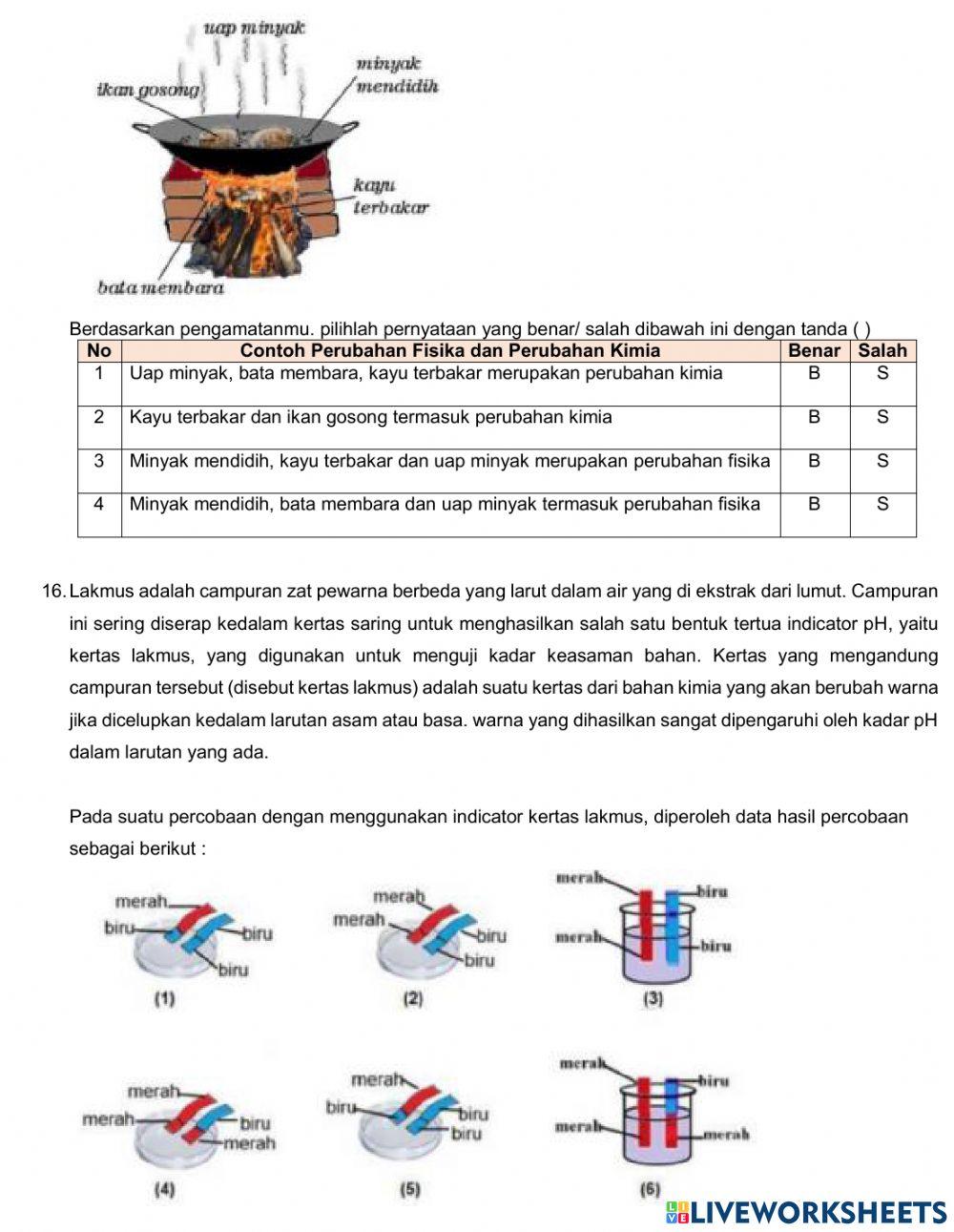Pas Halaman 2 worksheet | Live Worksheets