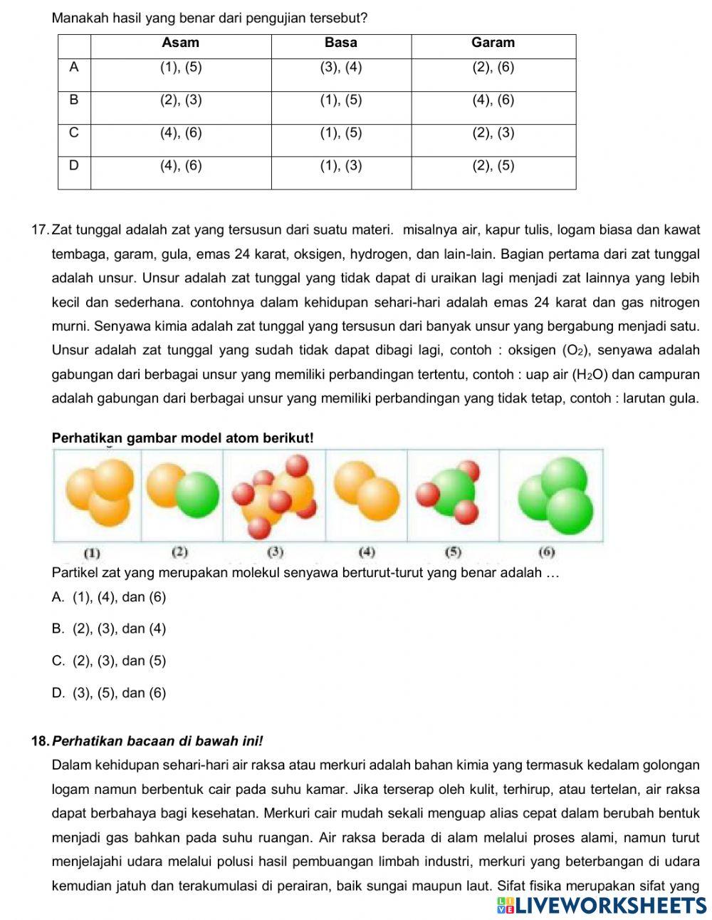 Pas Halaman 2 worksheet | Live Worksheets