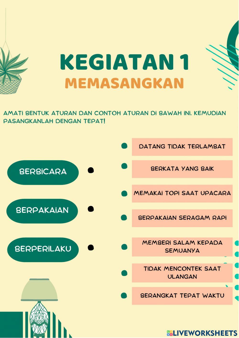Lkpd Aturan Di Rumah Dan Di Sekolah Live Worksheets Porn Sex Picture 