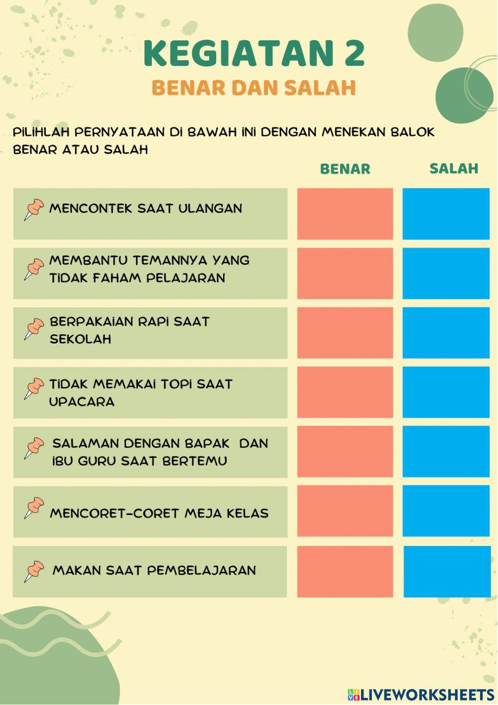 LKPD Aturan di … | Free Interactive Worksheets | 2240001