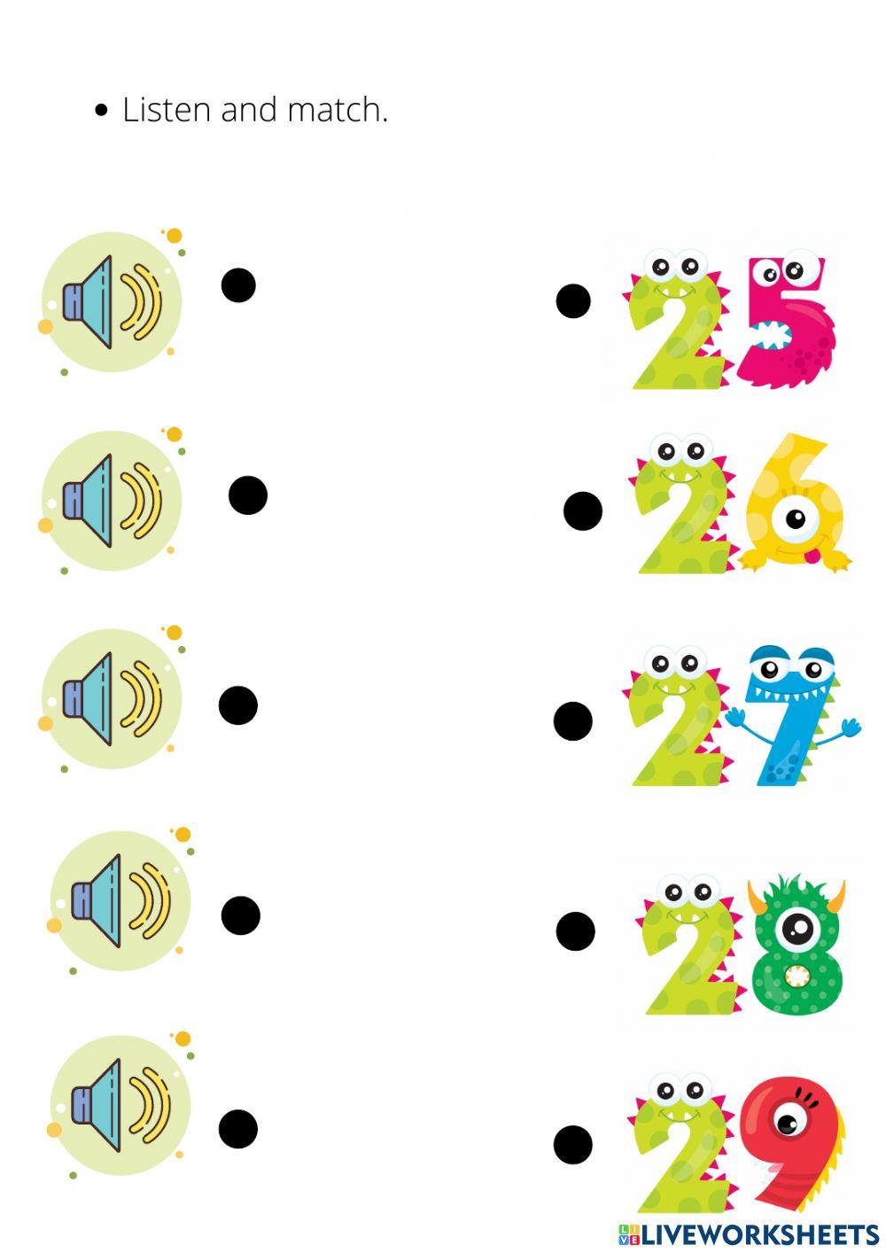 Kinder 2 adv - ev 5 worksheet | Live Worksheets