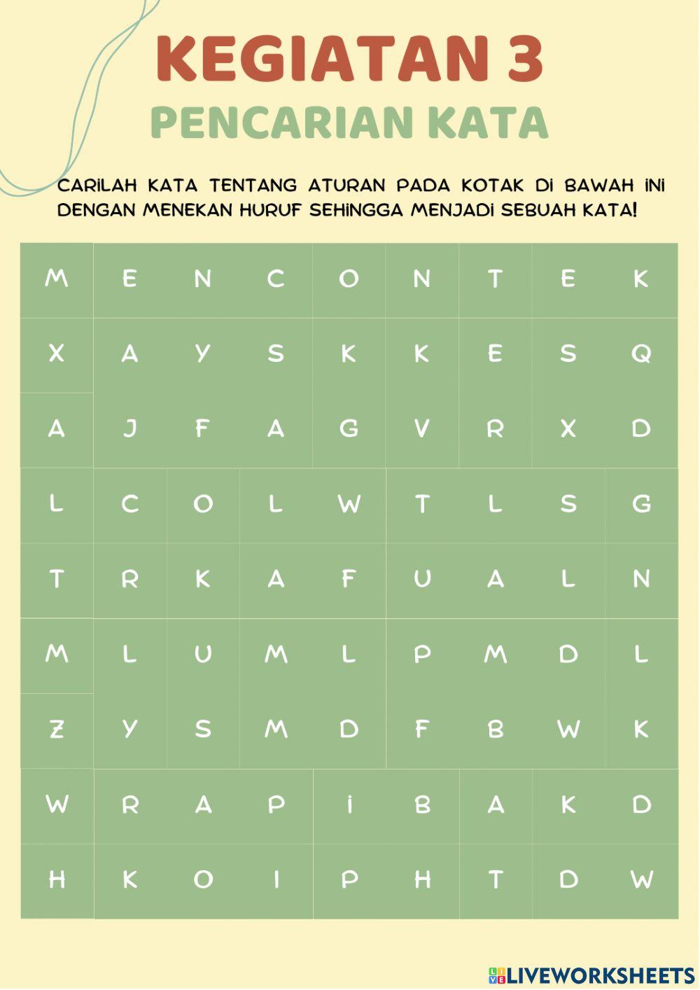 LKPD Kelas 2 At… | Free Interactive Worksheets | 2240252