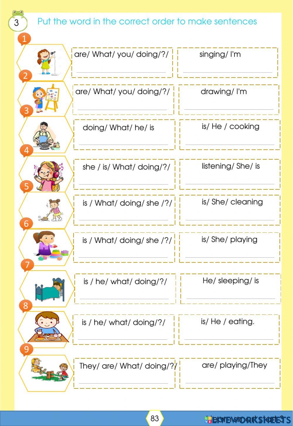 Unit 4 Lesson 2 - Practice worksheet | Live Worksheets