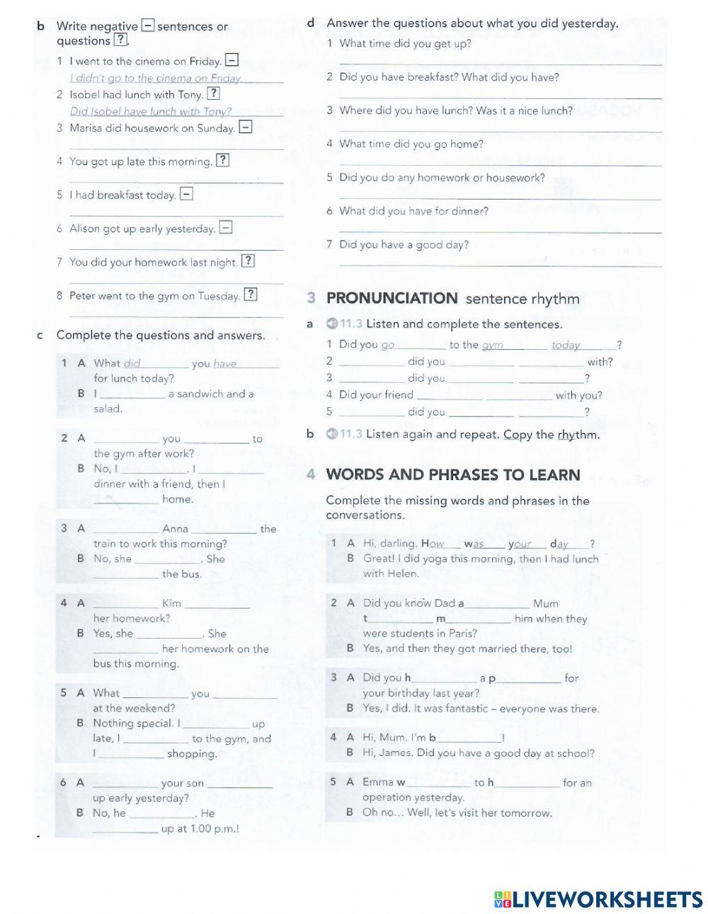 English File Be… | Free Interactive Worksheets | 6919610