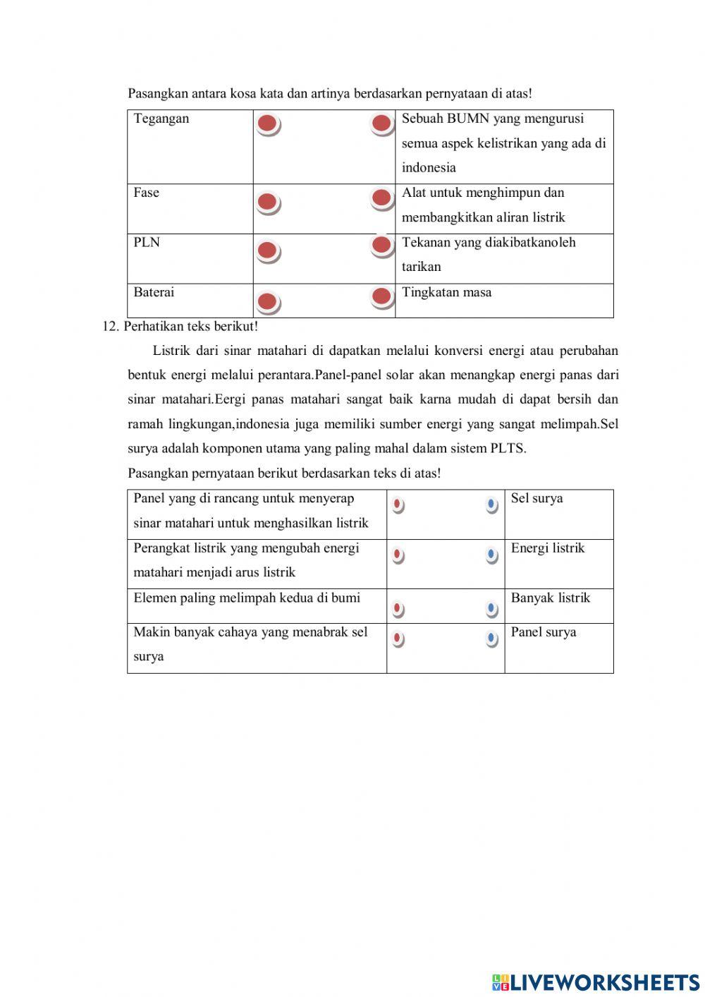 Belajar tentang Tema 4 worksheet | Live Worksheets