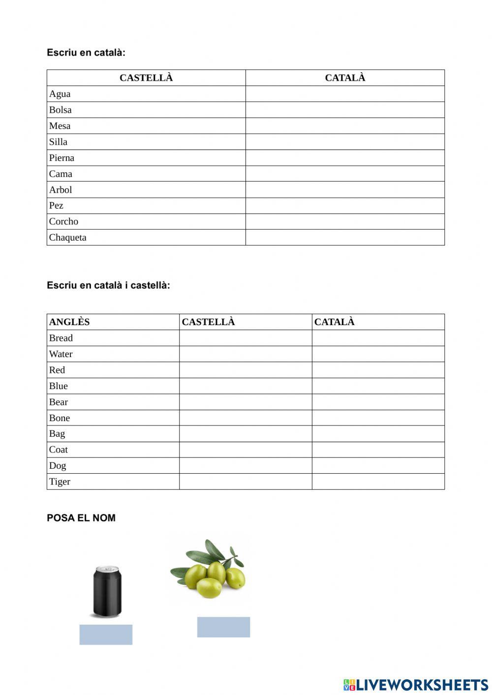 Cat 1 worksheet | Live Worksheets