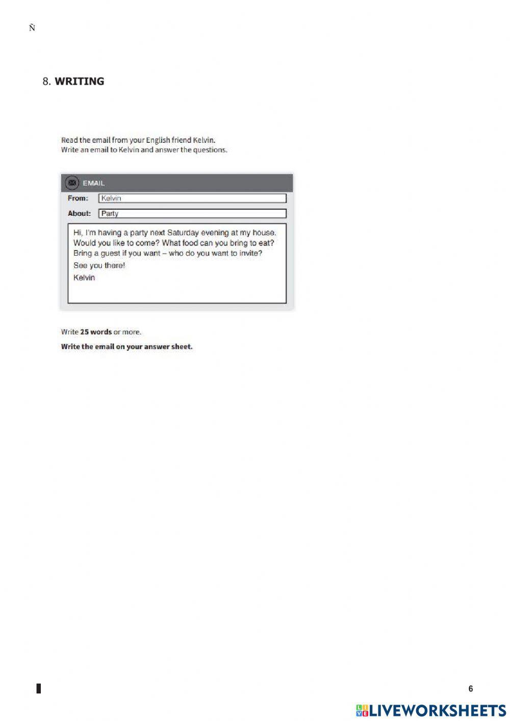 English exam un… | Free Interactive Worksheets | 2241928