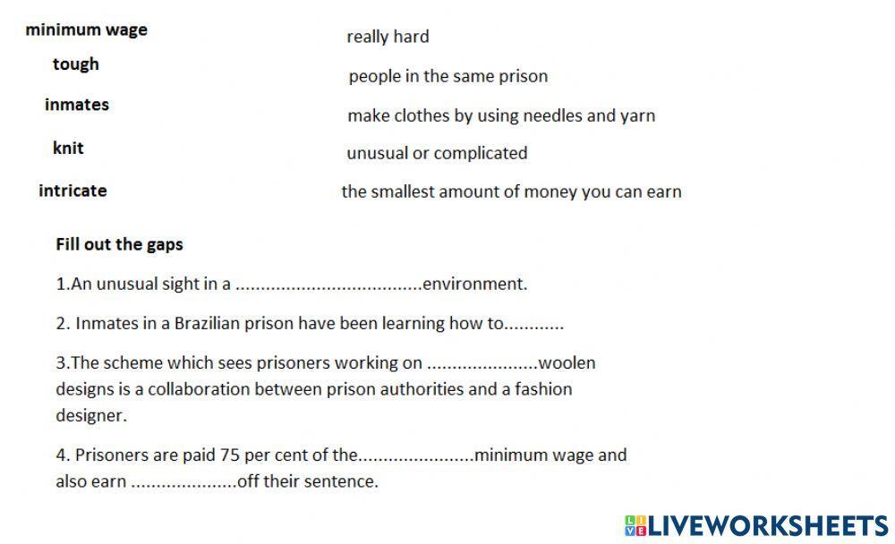 Delicate job fo… | Free Interactive Worksheets | 2241971