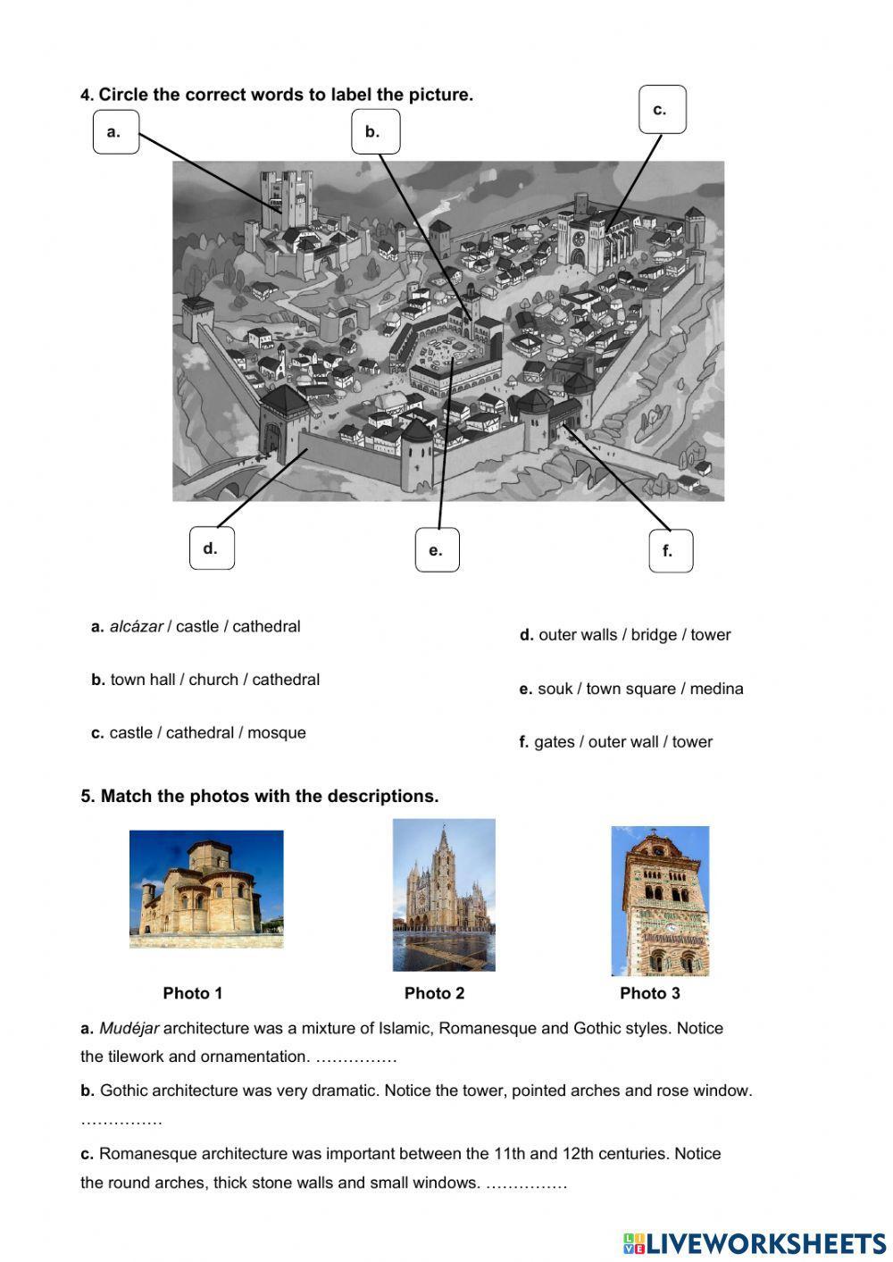 Medieval Histor… | Free Interactive Worksheets | 2242292
