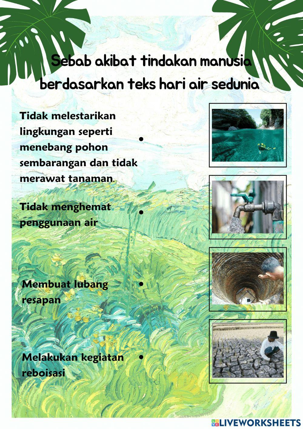 Sebab akibat ti… | Free Interactive Worksheets | 2242901