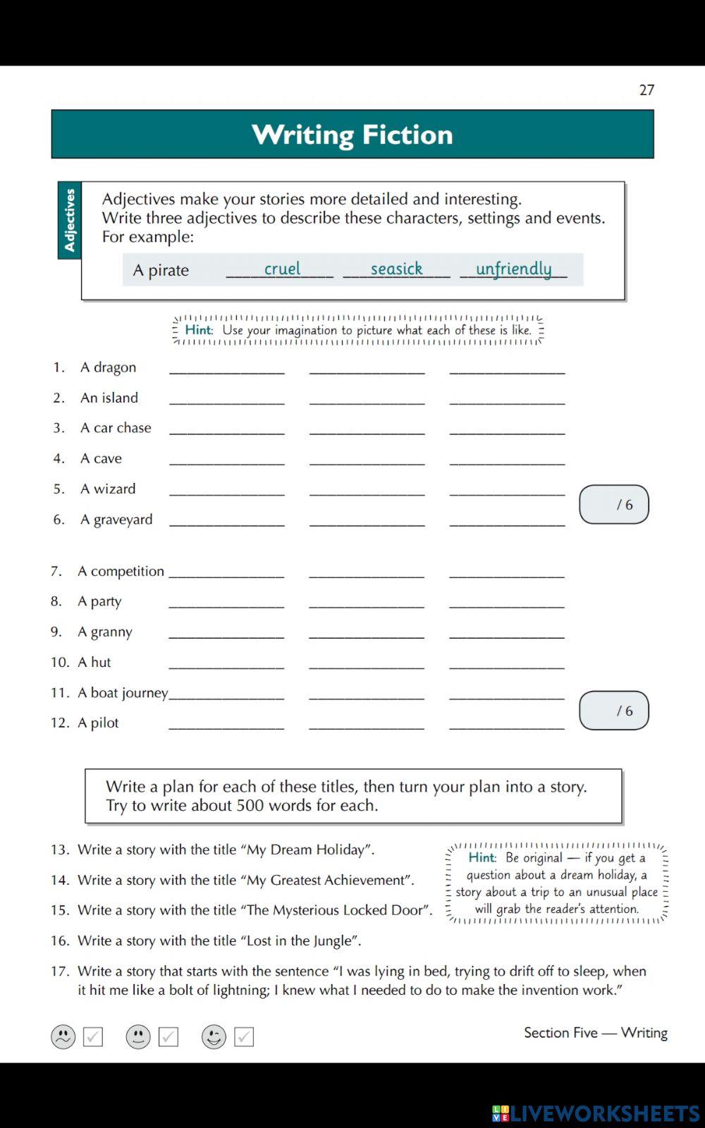 Story telling online exercise for | Live Worksheets