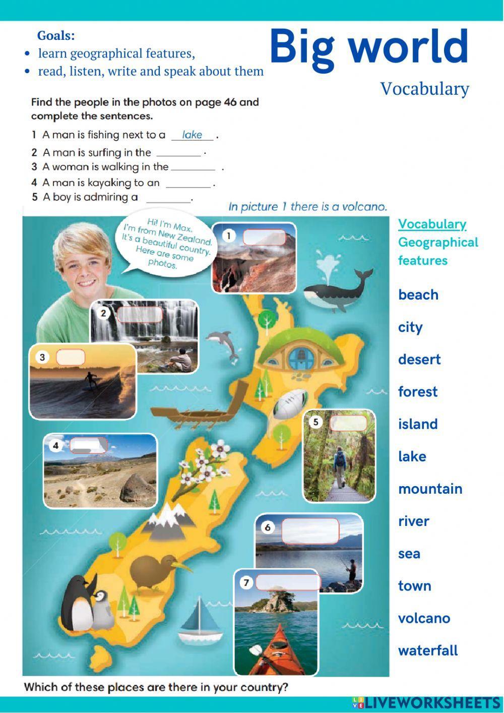 2243310 4 Big World Geographical Features Vocabulary