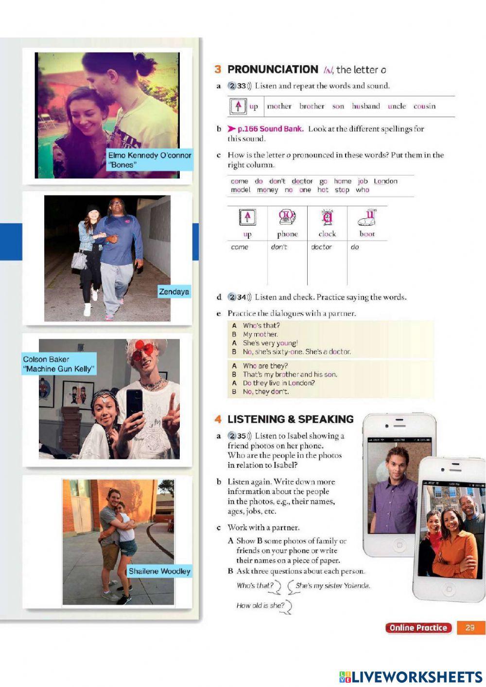 AEF Module 4A worksheet | Live Worksheets