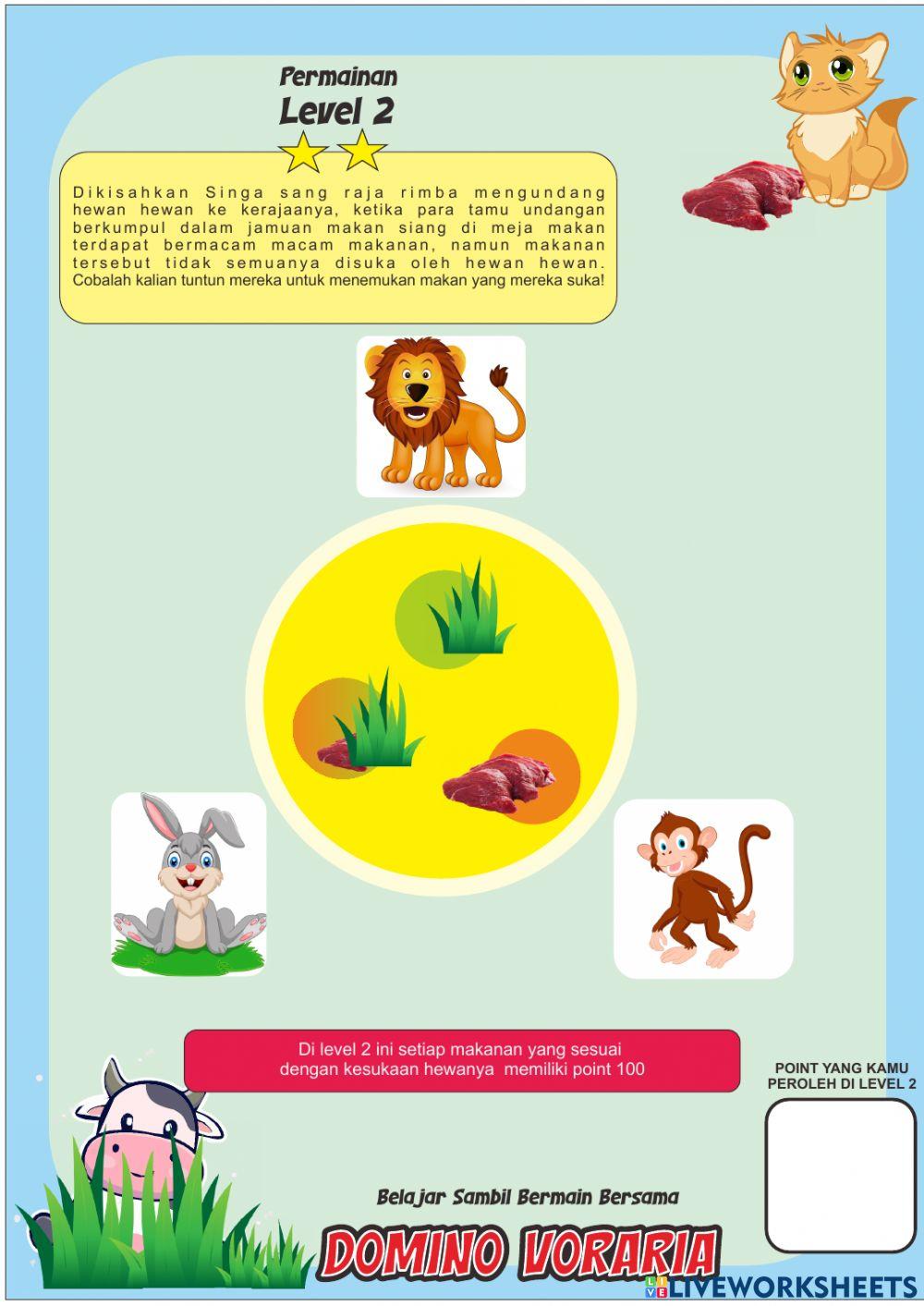 Domino Voraria interactive worksheet | Live Worksheets