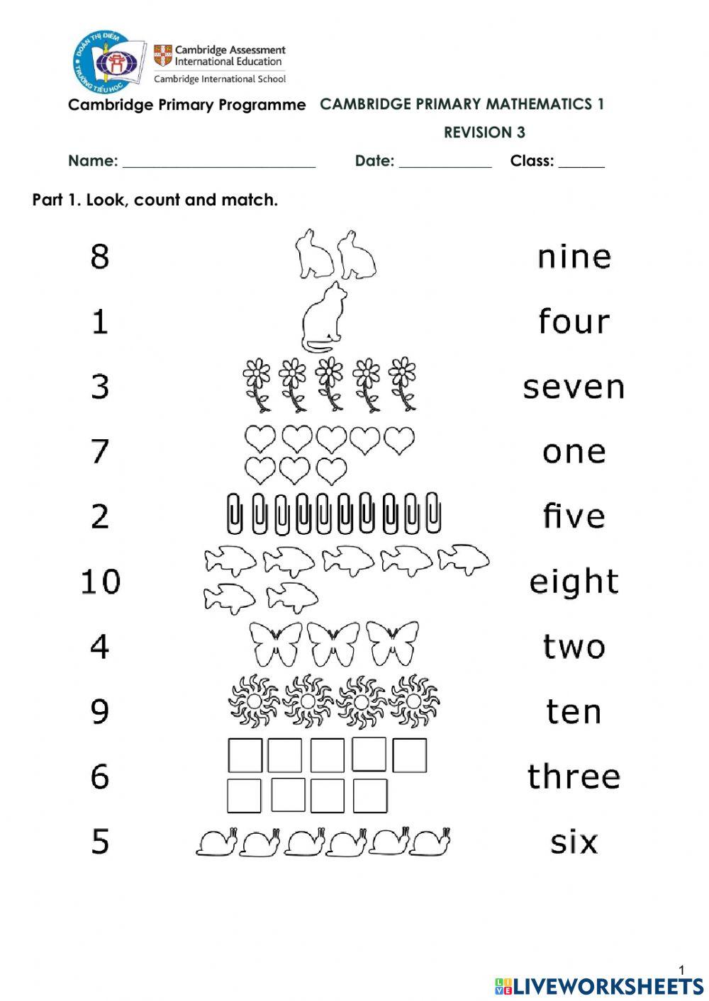 CPM1-U1-U14-Worksheet 3 online exercise for | Live Worksheets