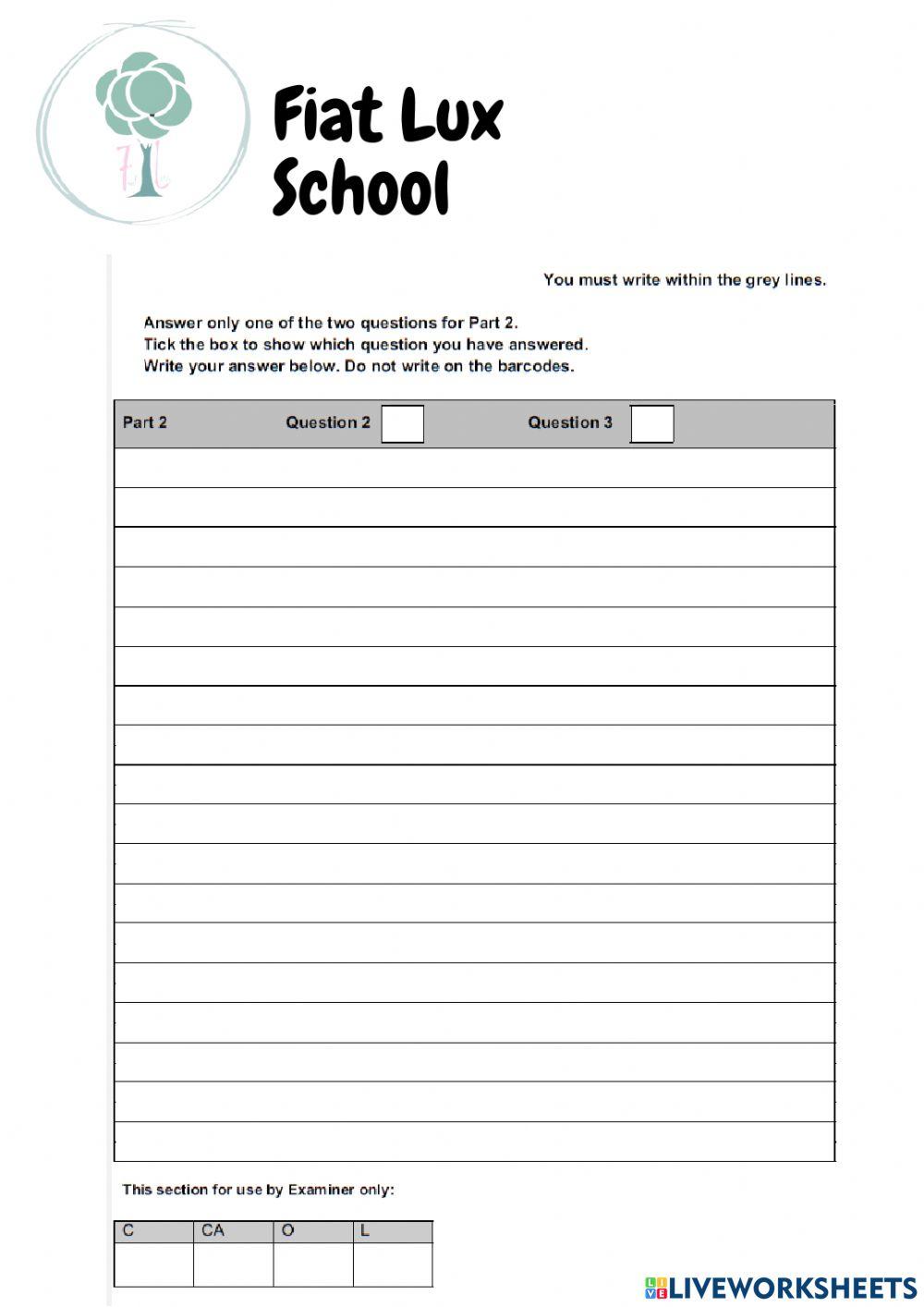 B1 Answer-s KEY worksheet | Live Worksheets