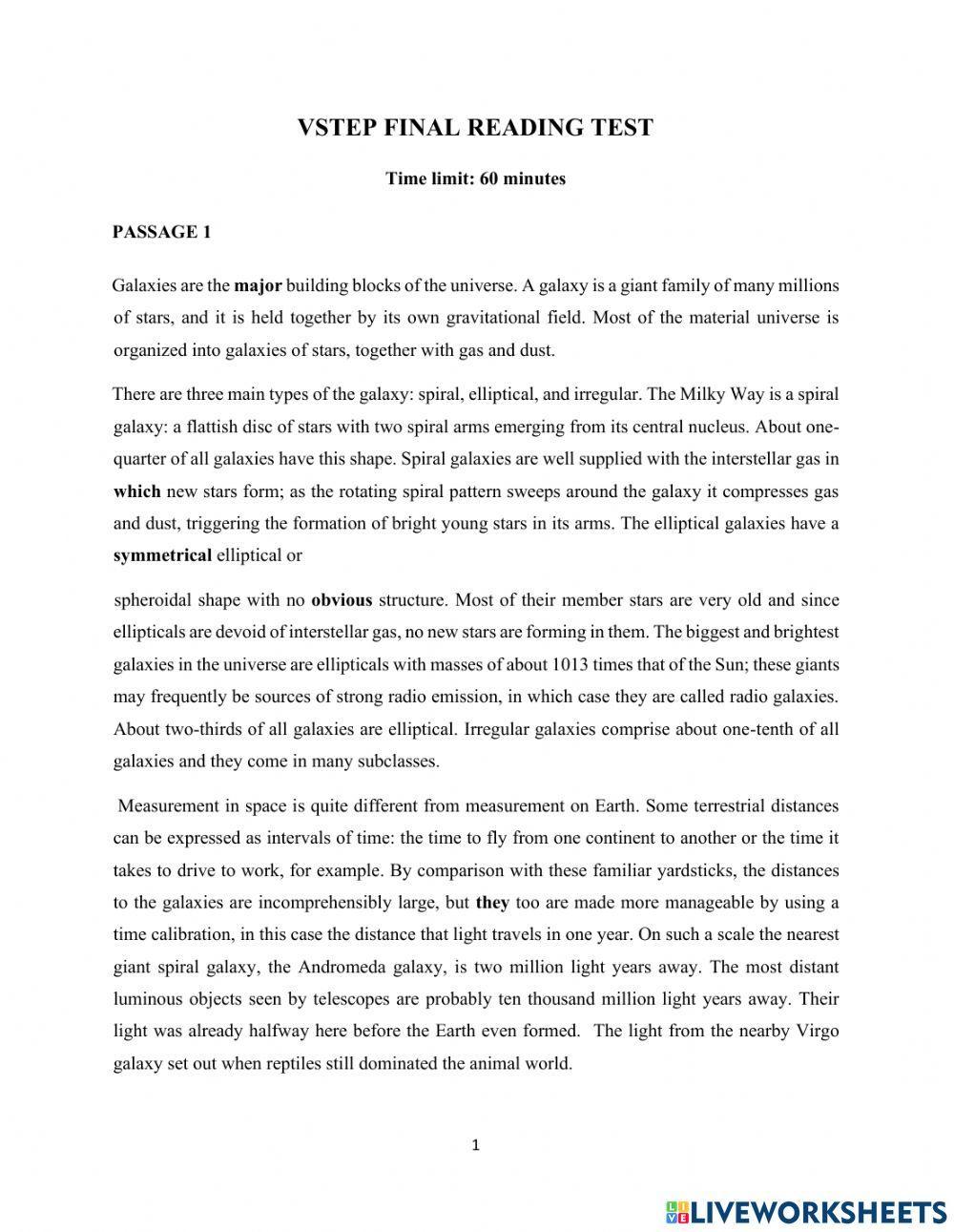 2244484 | Vstep reading final test | Nguyen Thi Ngoc Anh