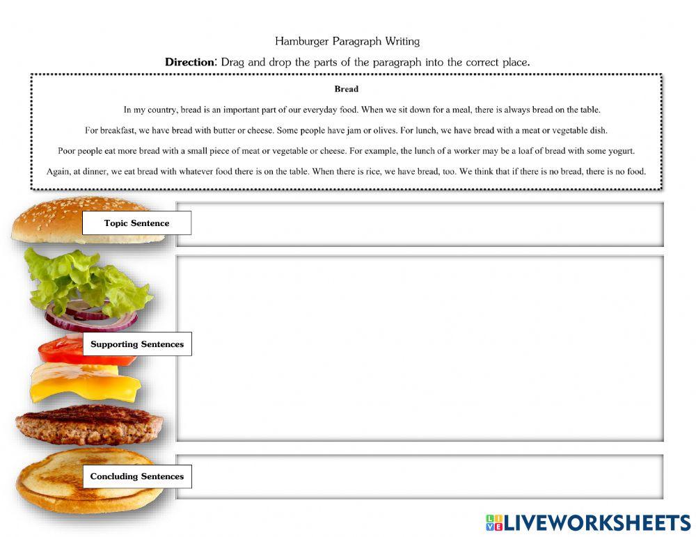 Hamburger Paragraph Bread 4268842 | Thanapat Srinoon