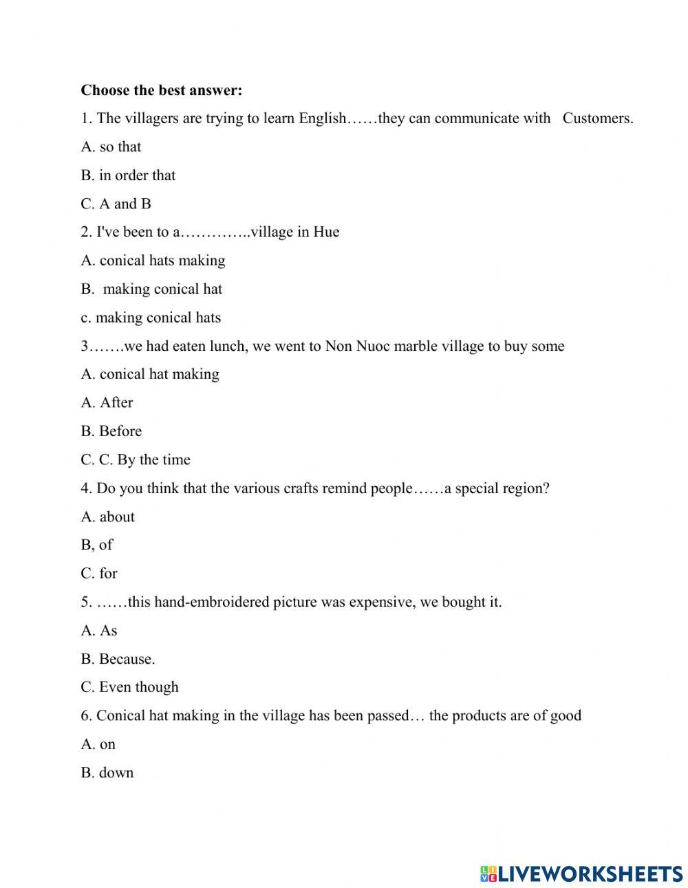 Thuw 1 | Free Interactive Worksheets | 4216355