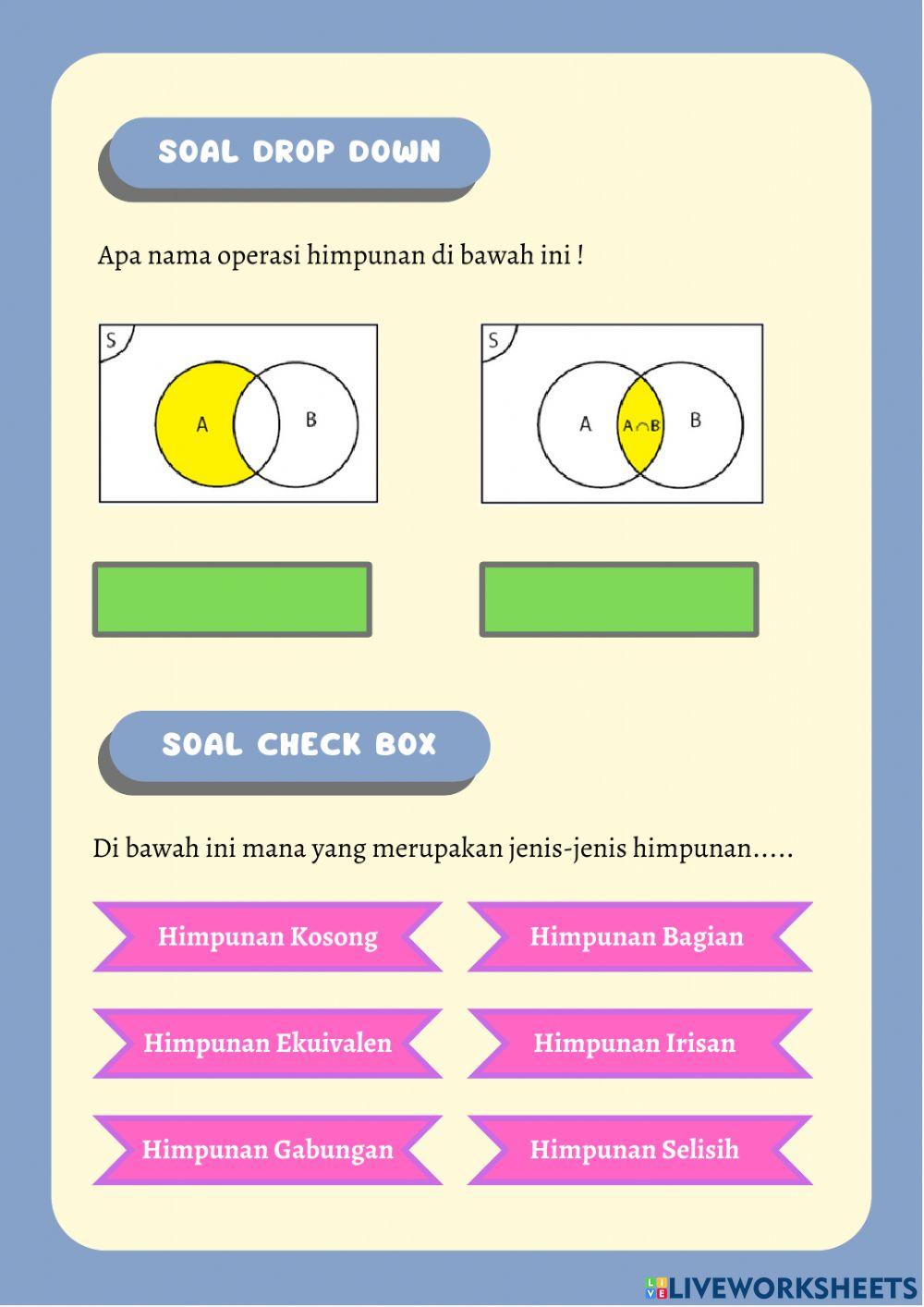 Belajar Matematika activity for 7 | Live Worksheets
