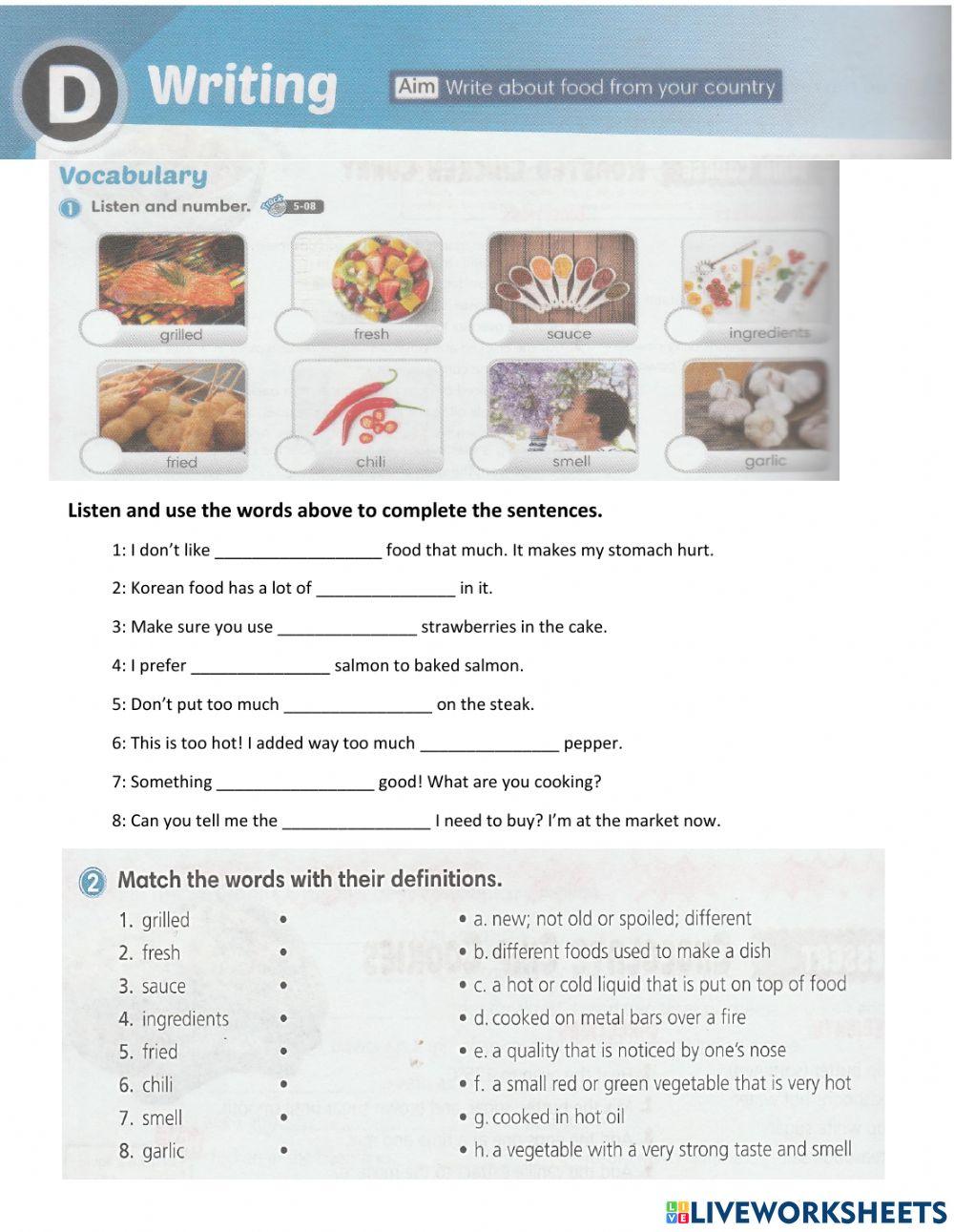 NF3-U5-LD-vocab online exercise for | Live Worksheets