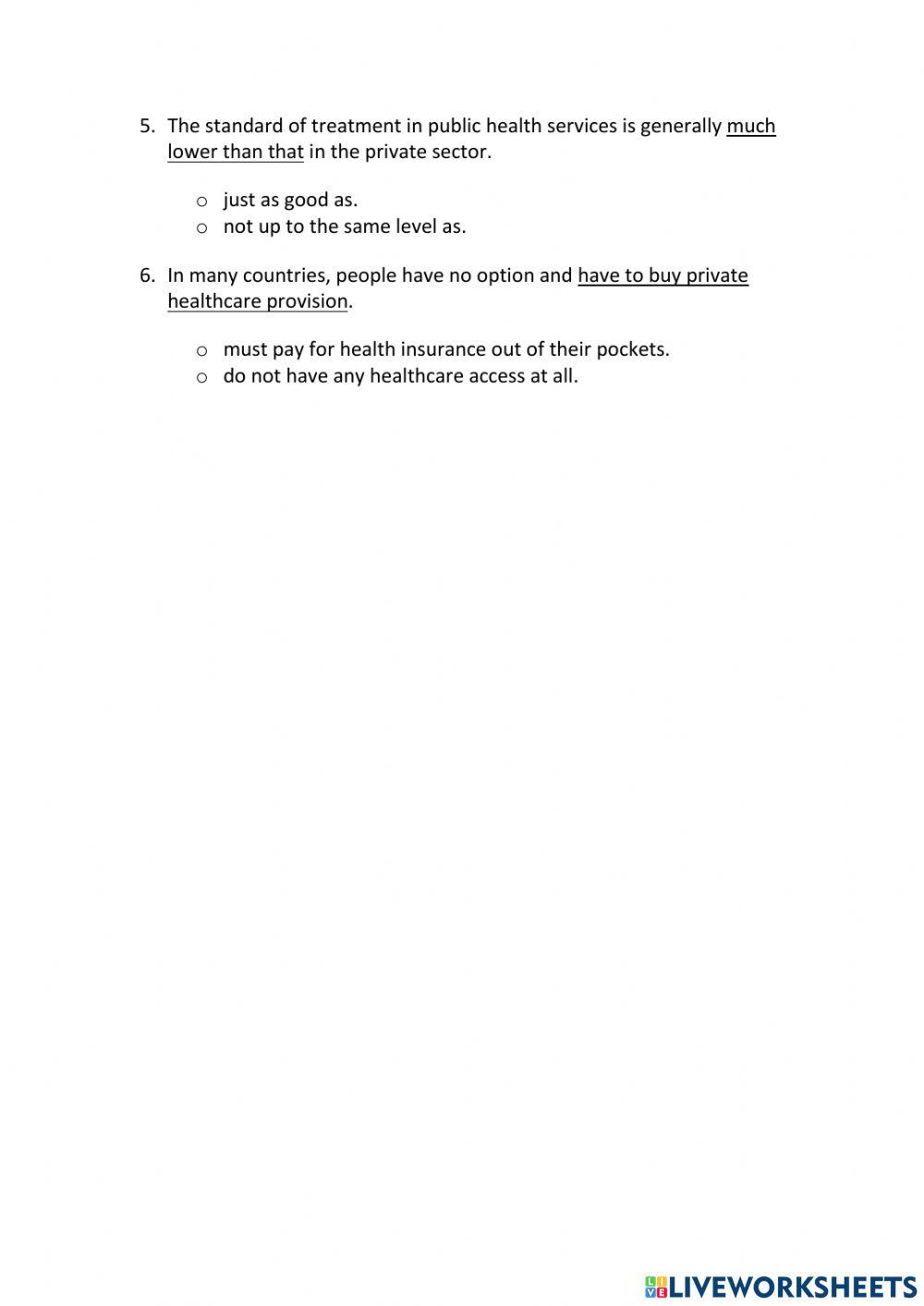 IE3, Unit 2, Writing, Exercise 3 worksheet | Live Worksheets