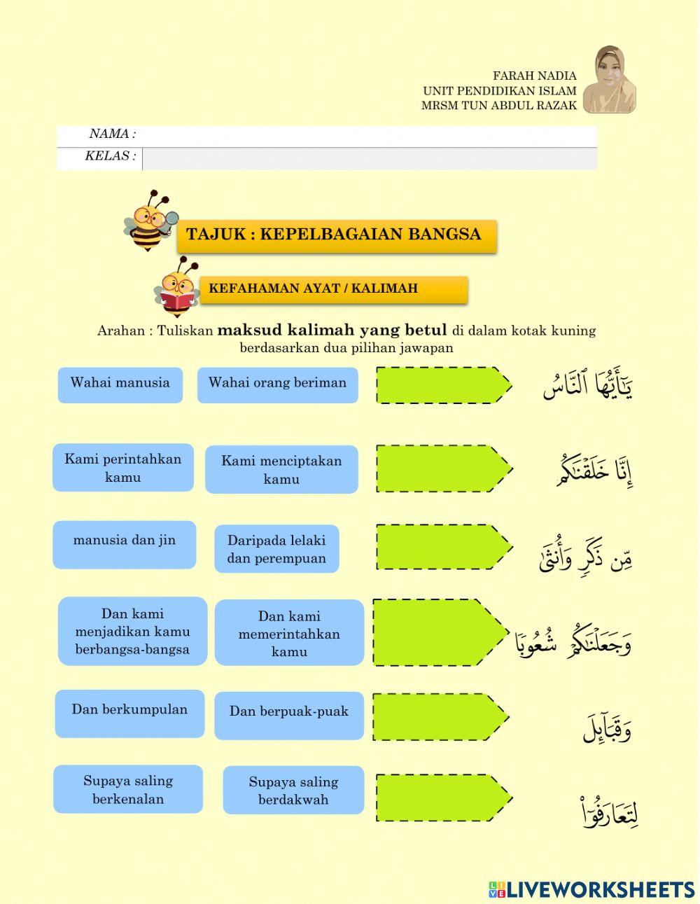 2248010 | Kepelbagaian bangsa | Tengku Nur Farah