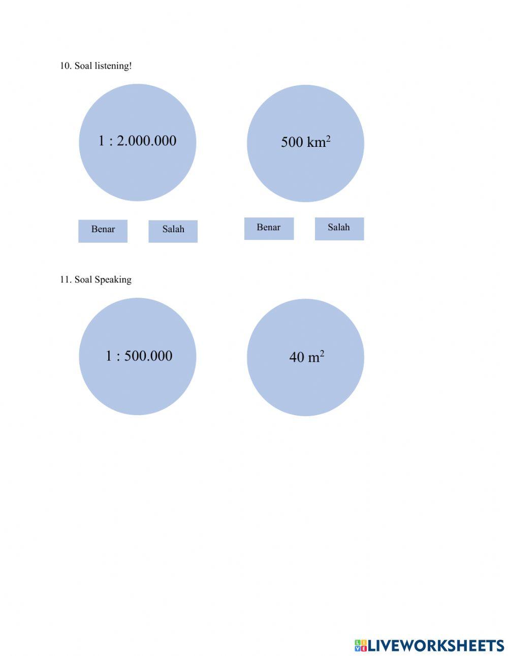 LKPD Skala dan … | Free Interactive Worksheets | 2248404