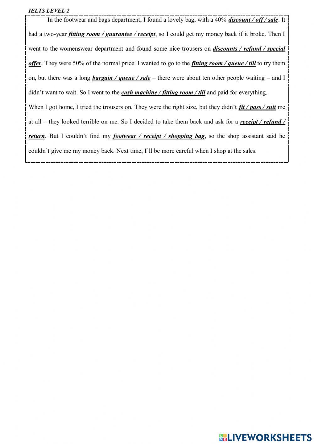 Mindset for iel… | Free Interactive Worksheets | 2232038