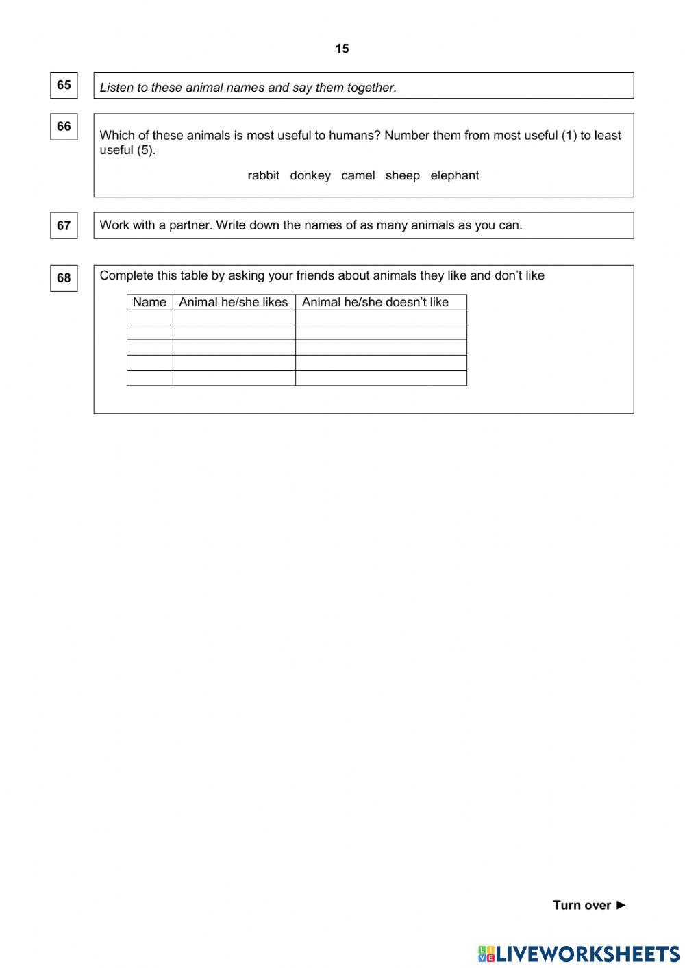 TKT-Module-1-part2 online exercise for | Live Worksheets