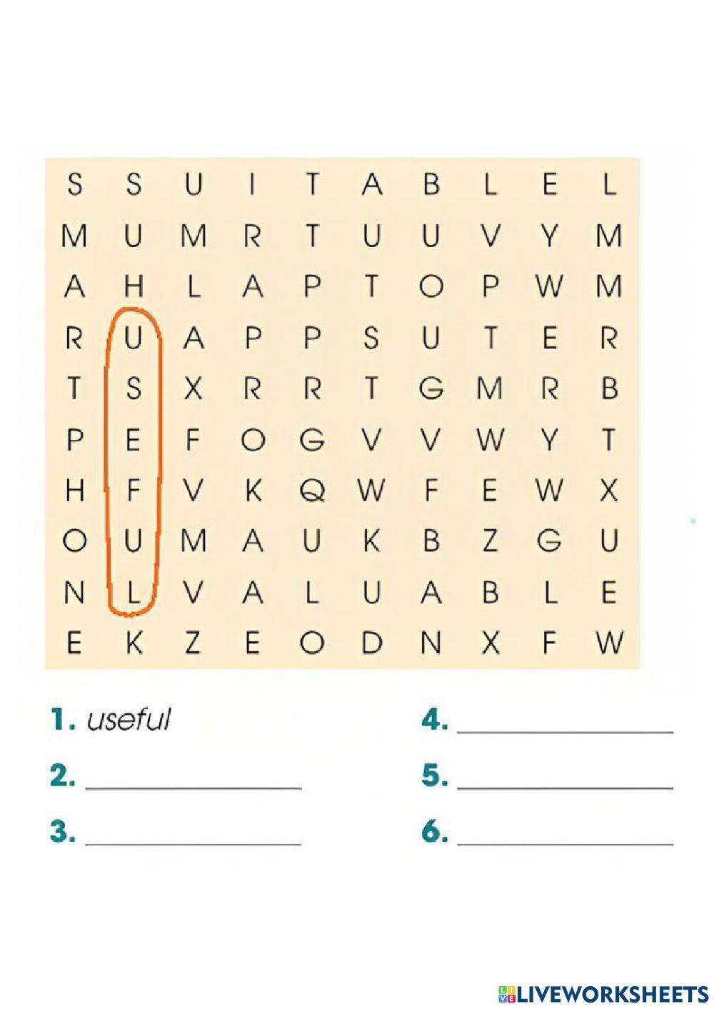 Unit 5 - Getting started online worksheet | Live Worksheets