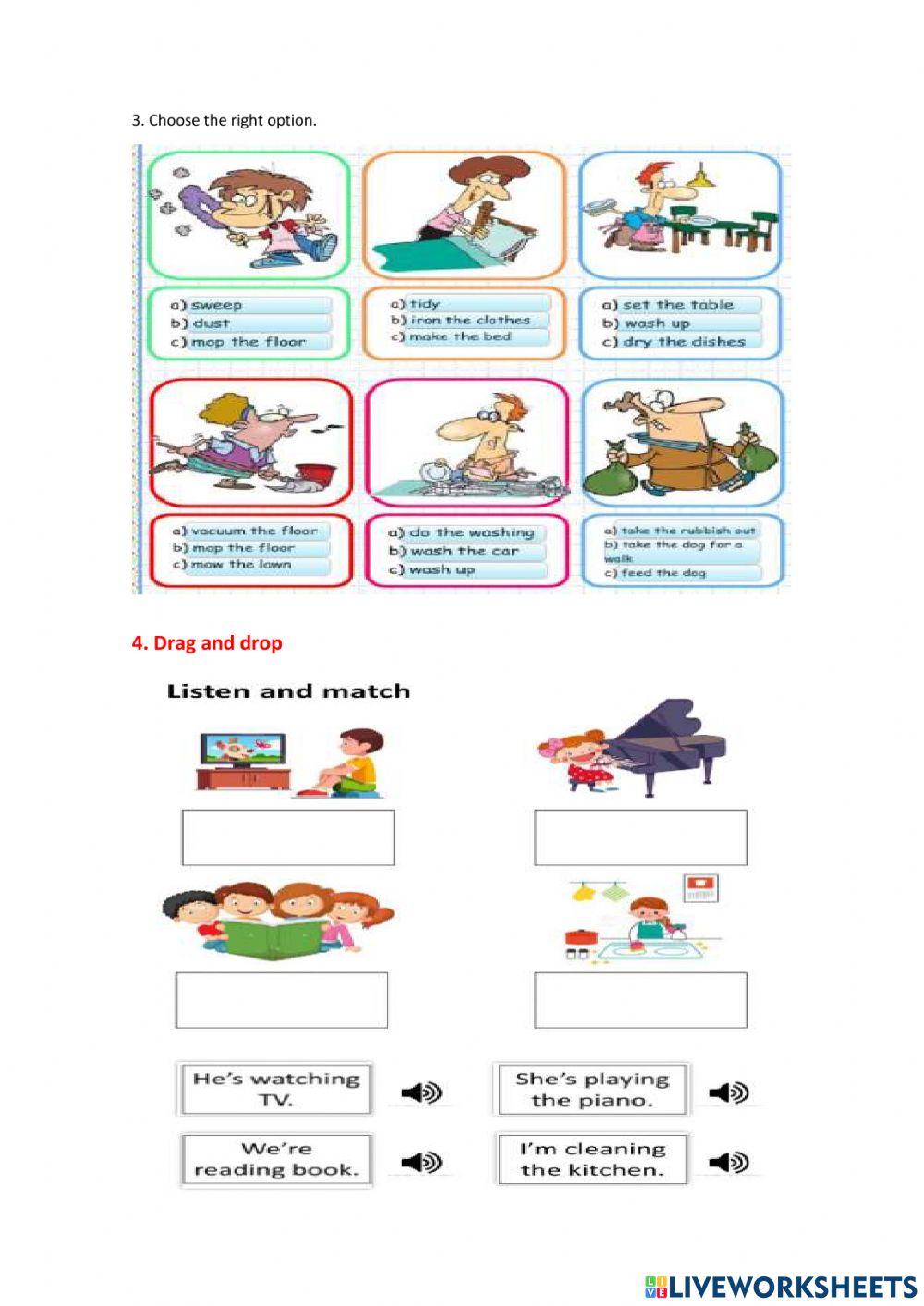 Final exam kids 4 worksheet | Live Worksheets