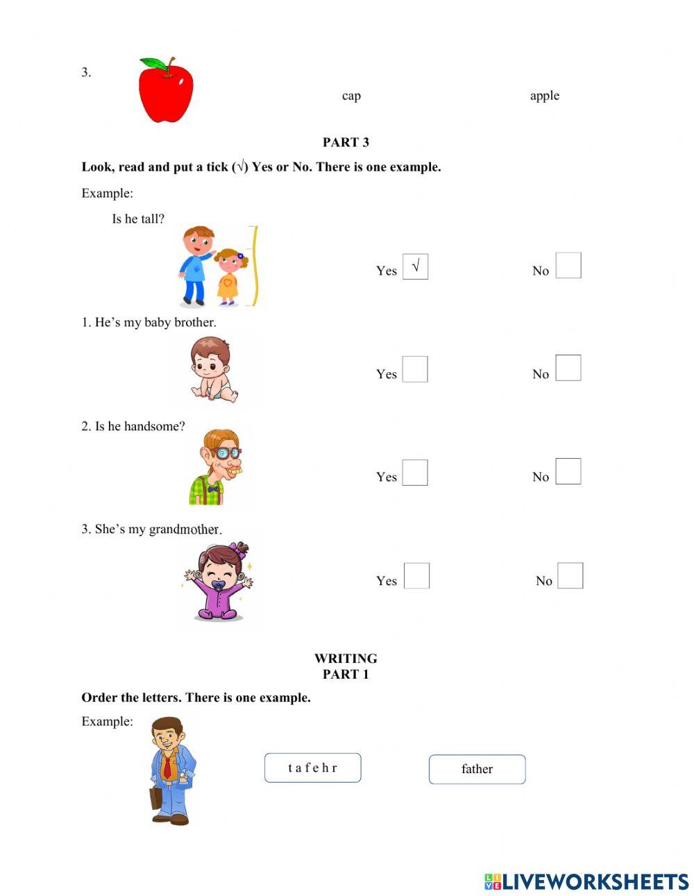 2250033 | People at home | Thuy Chinh | LiveWorksheets