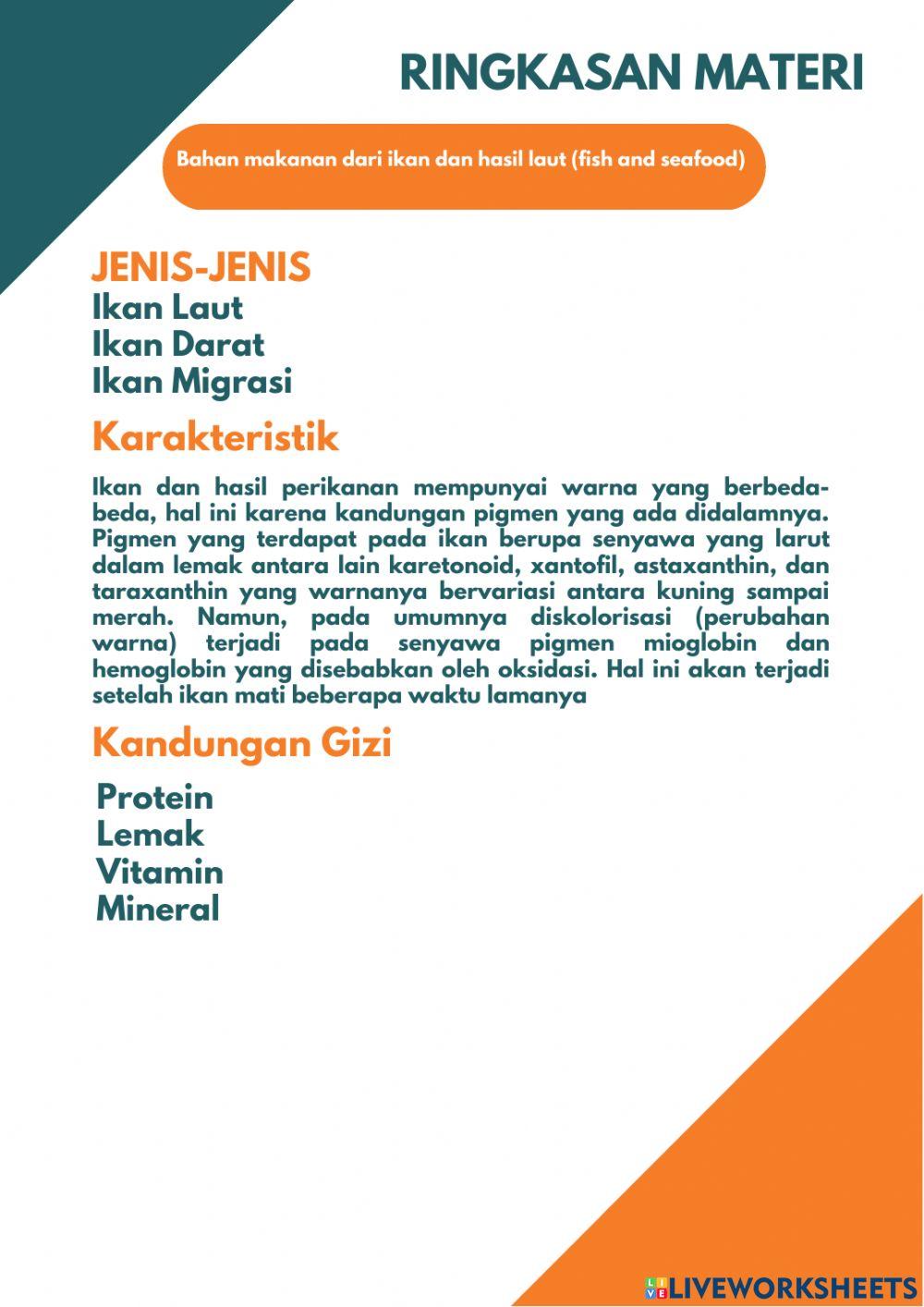 Lkpd pbm worksheet | Live Worksheets