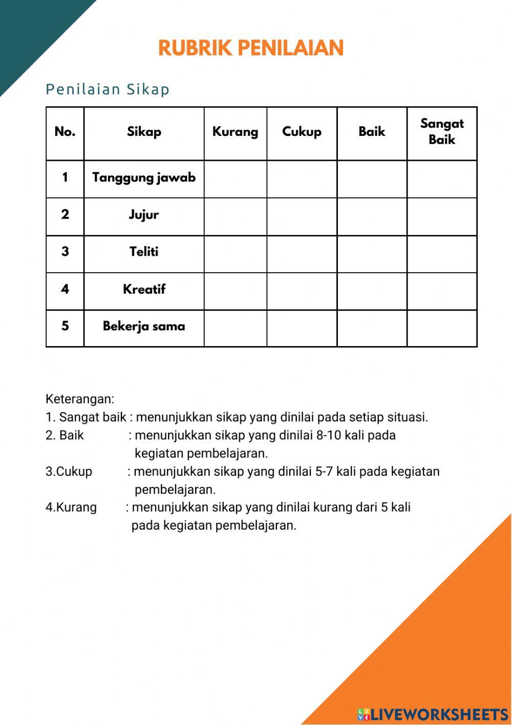 PBM -Telur dan Hasil Olahannya- worksheet | Live Worksheets